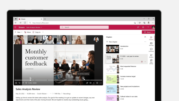 Microsoft 365 Stream | Best CRM system Microsoft Dynamics 365